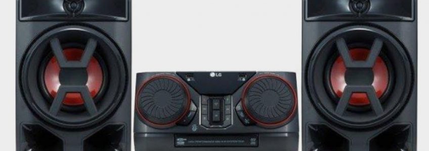 LG XBoom CK43 2.0Ch 300W Bluetooth USB FM Entertainment System ...